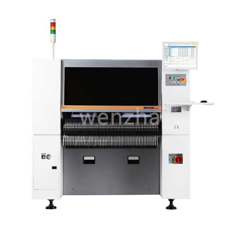 SMT HANWHA SAMSUNG SM481 Plus Pick And Place Machine Precise Placement ...