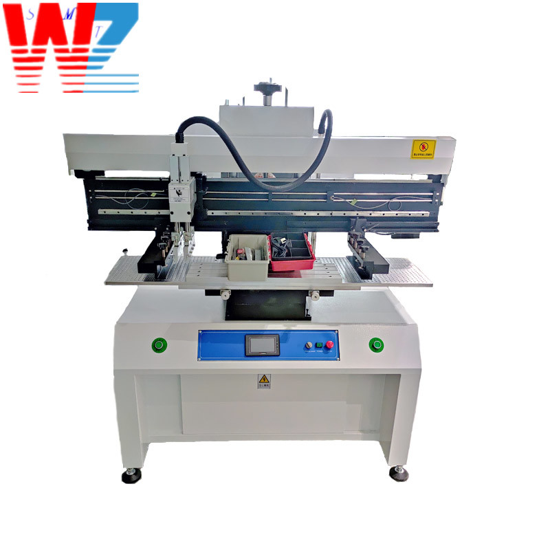 SMT Semi Automatic PCB Printer Smt Solder Paste Printing Machine video