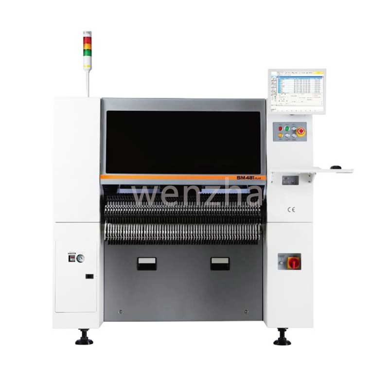 SMT HANWHA SAMSUNG SM481 Plus Pick And Place Machine Precise Placement ...