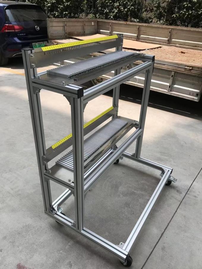 SAMSUNG SM SMT Feeder Carts Stainless Steel Four Wheel For Storage